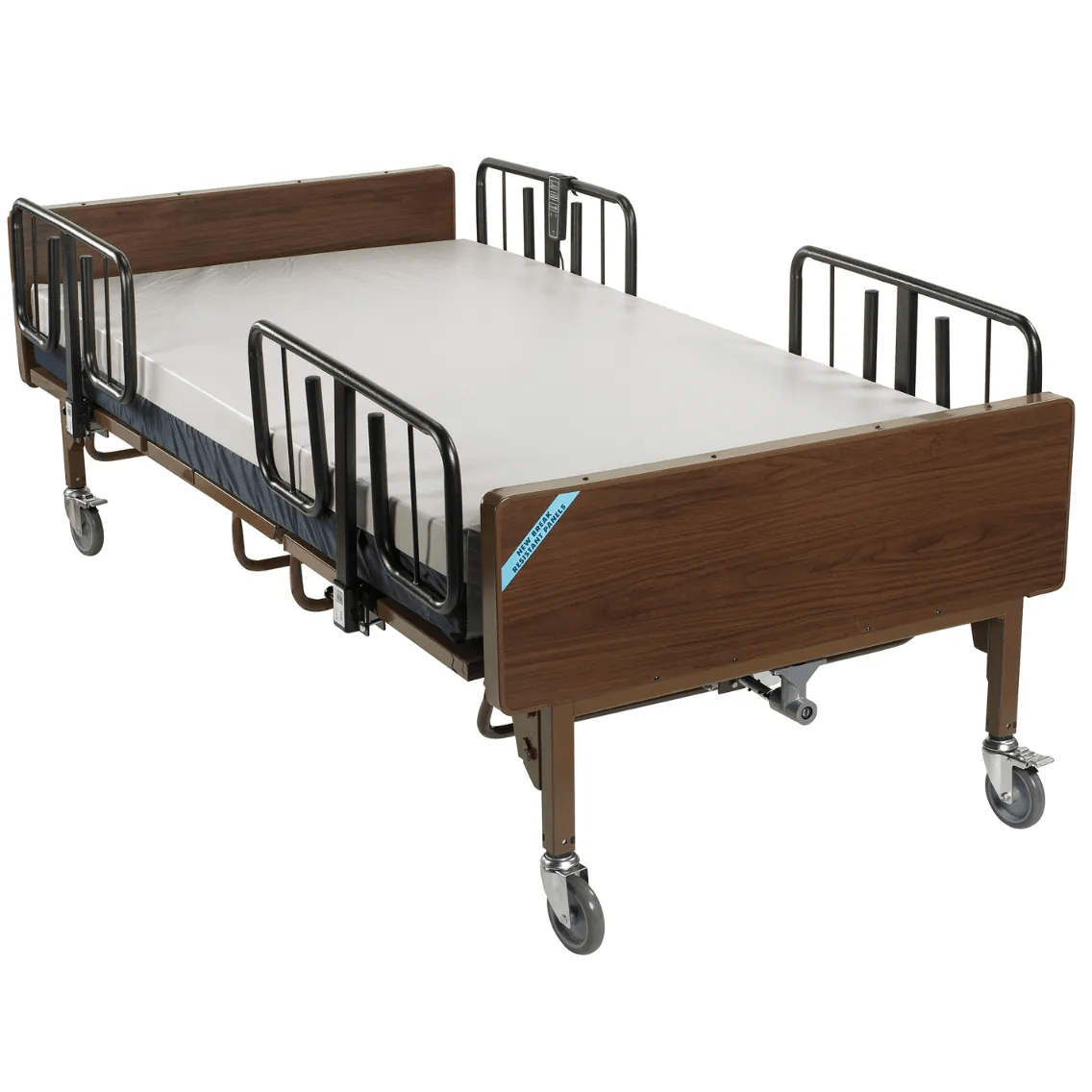 Rental 42" Briatric Heavy Duty Full Electric Hospital Bed – MedEquip Shop